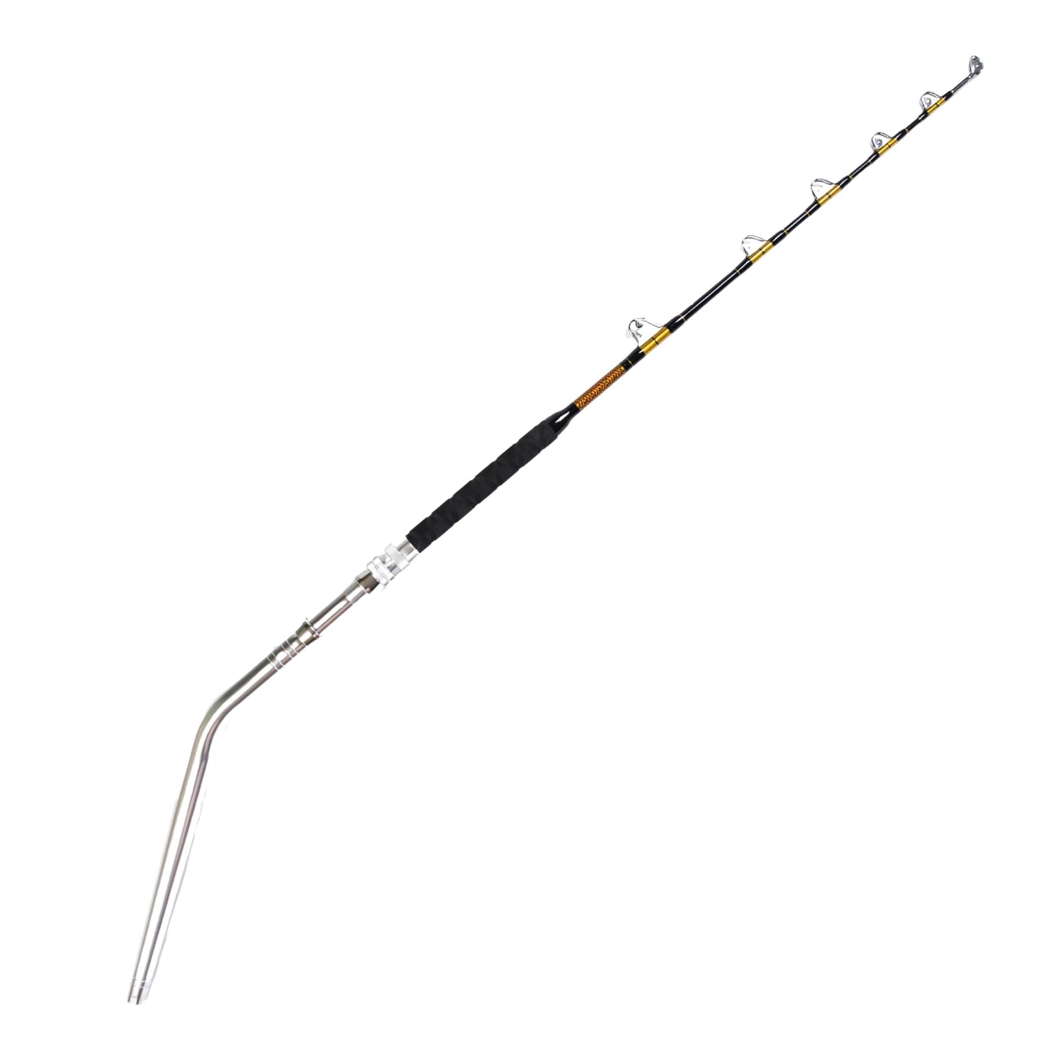 130lb Bent Butt Roller Rod with Pac Bay Rollers - Coastal Fishing